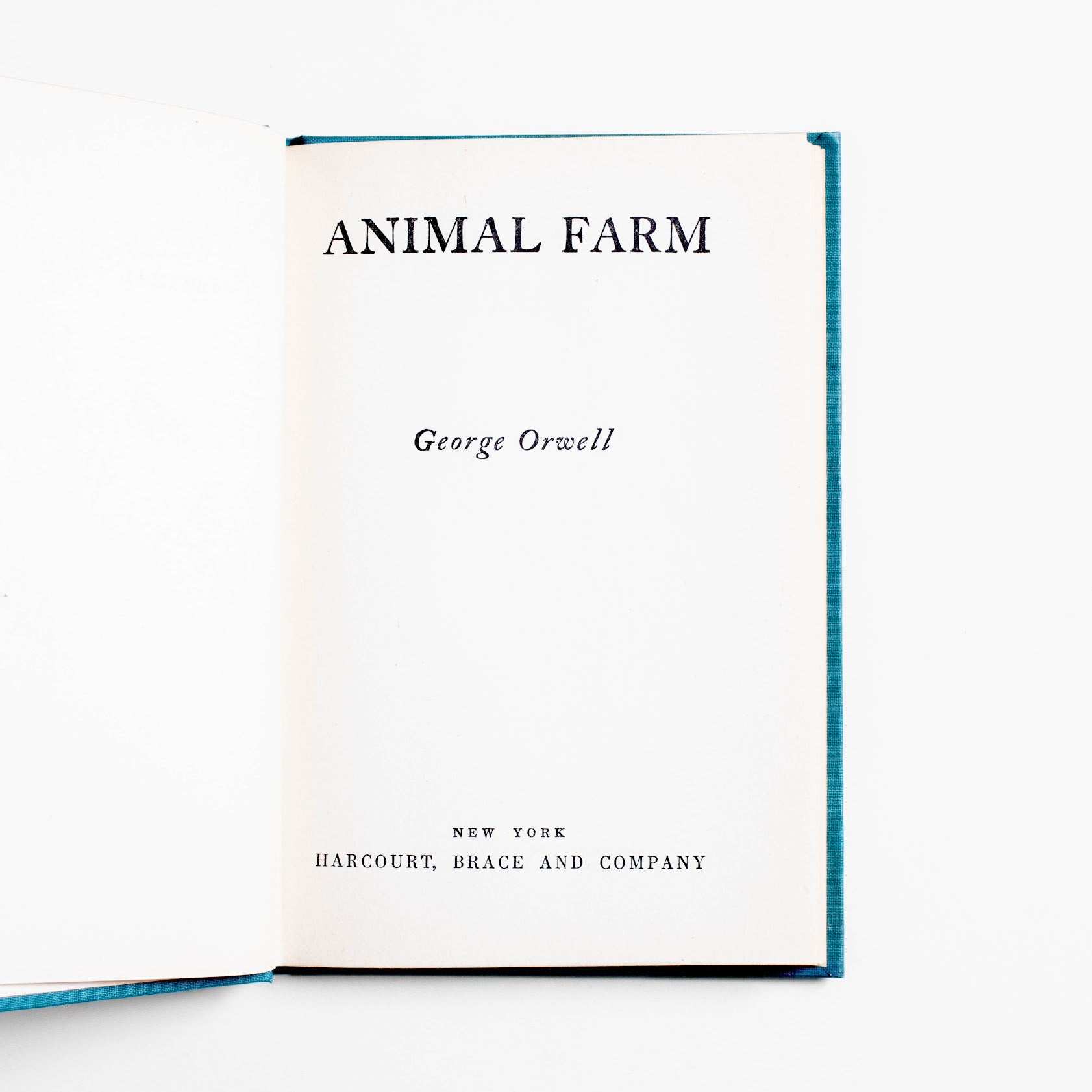 Animal Farm George Orwell Book Cover