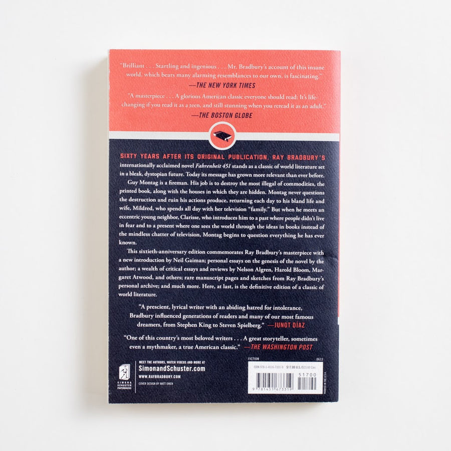 Fahrenheit 451 60th Edition